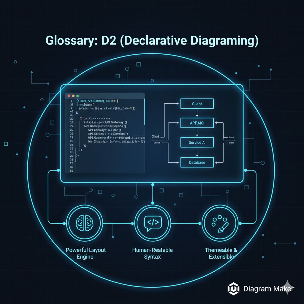 What is D2 (Declarative Diagramming Language)? — AI Diagram Maker