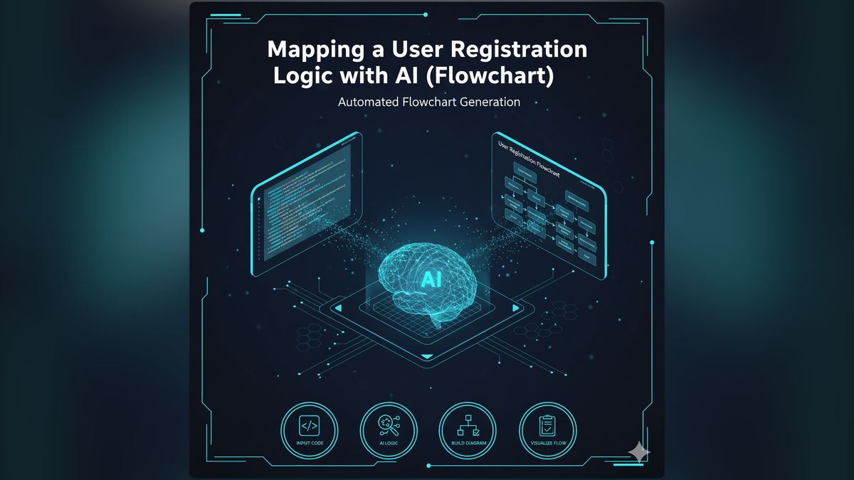 Scenario: Mapping a User Registration Logic with AI (Flowchart) — AI ...
